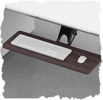 Generic Ergonomische Tastaturablage, schwenkbare Tastaturschublade f&uuml;r unter den Schreibtisch, Verstellbarer Winkel, ausziehbare Schreibtischverl&auml;ngerung, Com
