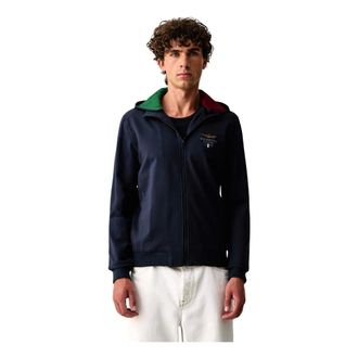 Aeronautica SweaT-shirt zipp&eacute; - Homme - Sweatshirts et sweats &agrave; capuche - Bleu - Taille: M