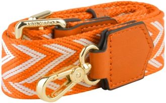 Pourchet Femme, Sacs, Orange, Taille: ONE Size Bandouli&egrave;re Chevron