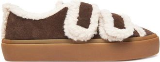 INUIKII Sneakers Shearling Low Velcro 1001.001.0231 Braun