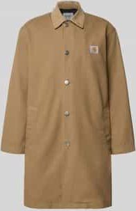 Carhartt Work in Progress Mantel mit Label-Patch Modell Webster