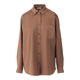By Malene Birger Damen, Blusen & Hemden, Braun, SGr&ouml;&szlig;e