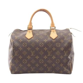 Louis Vuitton Pre-owned Speedy 30 Sac &agrave; main - Femme - Pre-owned - Brun - Taille: ONE Size