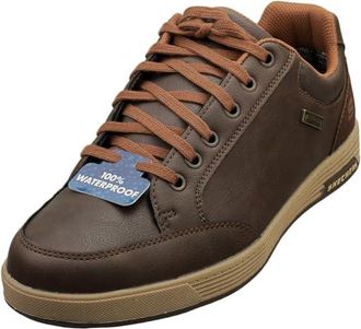 Skechers USA Mens CAVELL SPARKMAN Baskets pour Homme, Chocolat, Pointure 48