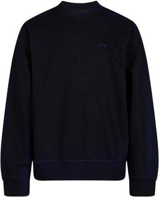 Arte Pull Sunfade crewneck droit col rond en coton