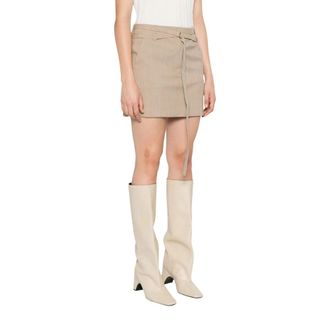 Sportmax Schicker Rock Fify Stil - - Skirts - Damen - Beige - S