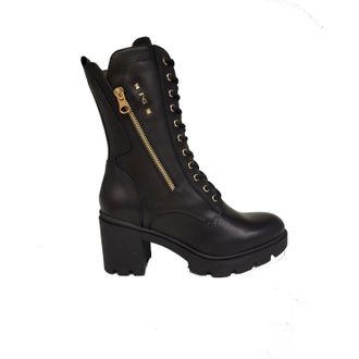 Nero Giardini I514881D Biker-Boots F&uuml;r Damen Aus Leder - Schwarz 37 EU