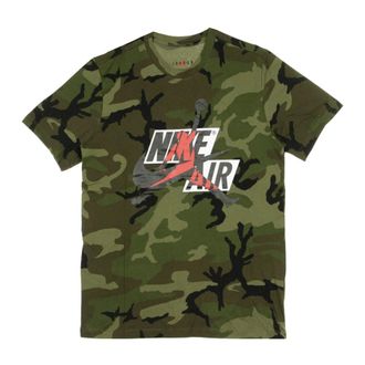 Nike Jordan Homme, Tops, Vert, Taille: XL T-Shirt Classique en Camouflage Olive