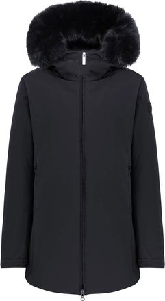 Colmar Knielanger Mantel - Schwarz