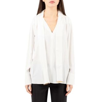 Elisabetta Franchi Damen, Blusen & Hemden, Beige, XLGr&ouml;&szlig;e