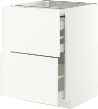 IKEA METOD / MAXIMERA Unterschr auszb Arbeitsfl/3 Schubl