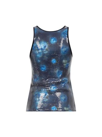 Diesel Womens Sleeveless Top T-Unky Multicolour Polyamide Tops