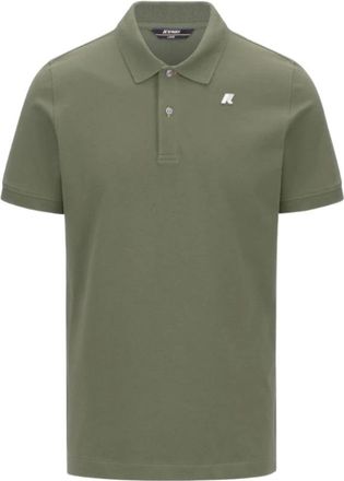 K-Way Homme, Tops, Vert, Taille: XL Polo Piqu&eacute;