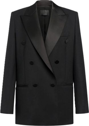 Dondup Femme, Vestes, Noir, Taille: 40 FR Blazer doppiopetto regular