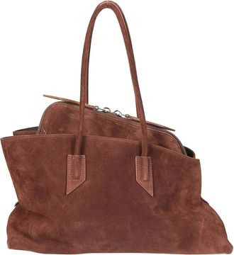 The Attico Femme, Sacs, Brun, Taille: ONE Size Borsa La Passeggiata Medium