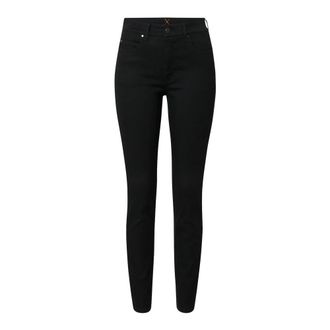 M.A.C Dream Skinny Schwarze Cropped Hose - - Trousers - Damen - Schwarzk - S