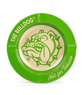 The Bulldog AmsterdamTin Aschenbecher grün neues Design