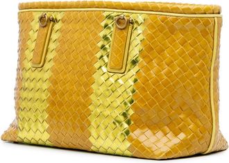 Bottega Veneta Shopper - Leather Intrecciato Tote - Gr. unisize - in Gelb - f&uuml;r Damen