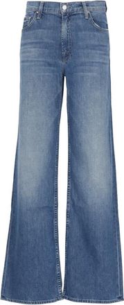 Mother Femme, Jeans, Bleu, Taille: W31 The Rerun Zip Sneak