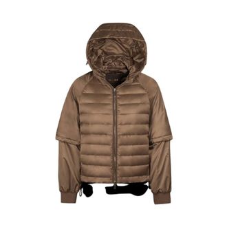 Moorer Femme, Vestes, Brun, Taille: 36 FR Ersilia Jacket