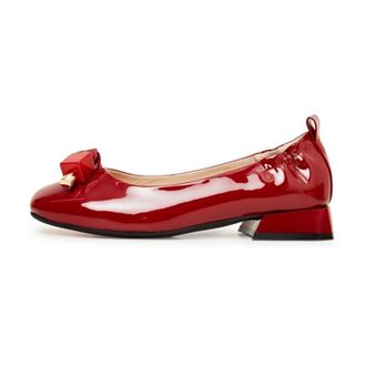 Cesare Gaspari Femme, Chaussures, Rouge, Taille: 40 EU Ballerines Vernies Orn&eacute;es