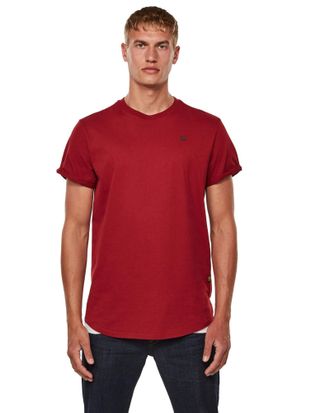 G-Star Herren Lash T-Shirt O. Rot (Dry red D16396-B353-5298) XS