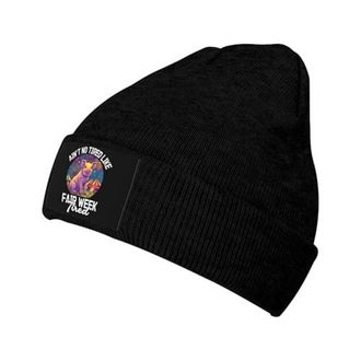 Generic Extensible Beanie pour Homme, Y a Pas de Fatigue Plus Grande Que Celle de la Semaine de la Foire, Unisexe Casquette Tricot&eacute;, Tricoter Chapeau pour Spo