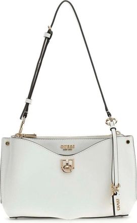 Guess Femme, Sacs, Blanc, Taille: ONE Size Bianca Shoulder Bag