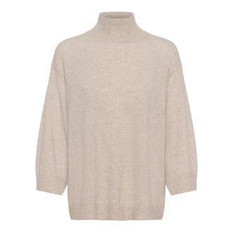 Inwear Monika Highneck - - Knitwear - Damen - Beige - L