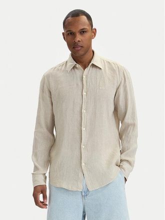 HUGO BOSS Hemd Relegant 50567579 Beige Regular Fit