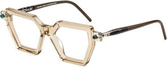 Kuboraum unisex, Accessoires, Beige, Taille: 50 MM P26 Eyeglasses