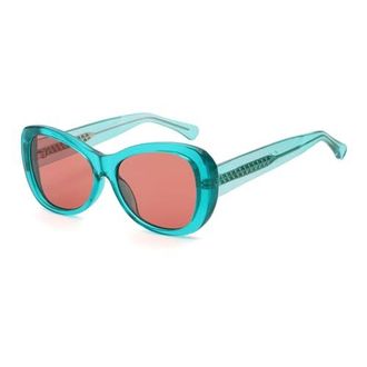 Generic Lunettes De Soleil &Agrave; Monture Large UV400 For Hommes Et Femmes, Id&eacute;ales For La Conduite, Les Vacances Et Les Photos &Agrave; La Plage.(Blue)