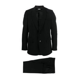 Dries Van Noten Einreihiger Anzug - - Suits - Herren - Schwarzk - L