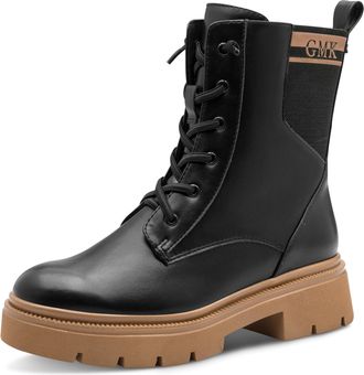 Marco Tozzi Marco Tozzi Damen 2-85203-45 Stiefelette, Black/Nature, 40 EU