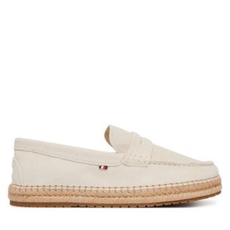 Tommy Hilfiger Espadrilles Tommy Hilfiger Flexible Hilfiger Sde Espadrille FM0FM05794 &Eacute;cru