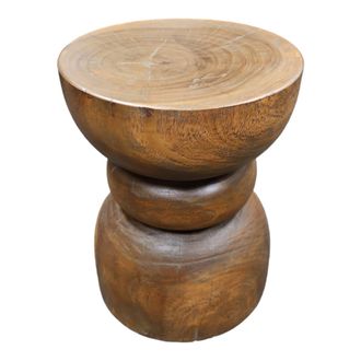 Generic Interieurdirekt - Massiver Beistelltisch - Teakholz (Emily)