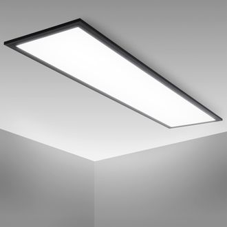 B.K.Licht LED Deckenlampe ultraflach, mit neutralweißer Lichtfarbe, 22 Watt, 2300 Lumen, LED Panel, Deckenleuchte, Lampe, Wohnzimmerlampe, Schlafzimmerlampe, 10