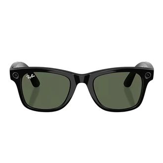 Ray-Ban Homme, Accessoires, Noir, Taille: 53 MM Meta Wayfarer (Gen 2)