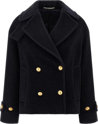 Tagliatore Femme, Vestes, Bleu, Taille: 36 FR Sheila Short Coat