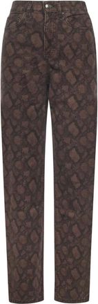 Rotate Rotate Birger Christensen, Femme, Jeans, Brun, Taille: W26 Jeans droits