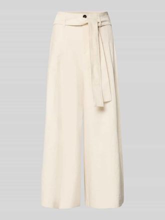 Max & Co. Regular Fit Weite Hose mit Bindeg&uuml;rtel Modell LEGENDA