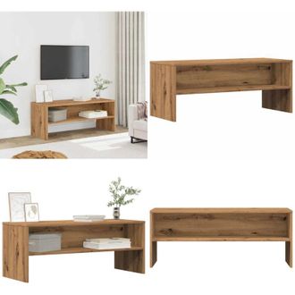vidaXL vidaXL TV-Regal Artisan-Eiche 100x40x40 cm Holzwerkstoff