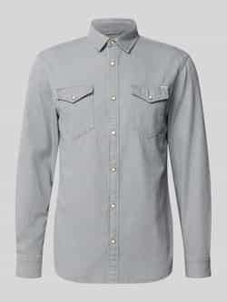 Jack & Jones Slim Fit Freizeithemd mit Kentkragen Modell ESHERIDAN