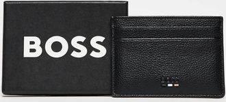 Boss Orange by Hugo Boss Boss - Ray - Porte-carte avec logo drapeau - Noir