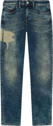 Diesel Femme, Jeans, Bleu, Taille: W23 Jeans Bleu Fonc&eacute; Effet Us&eacute;