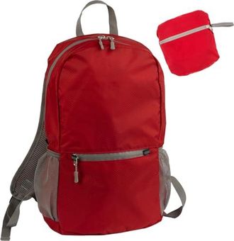 Wedo PACKTOGO Sac &agrave; dos pliable en nylon l&eacute;ger et imperm&eacute;able (12L), bretelles rembourr&eacute;es, fermetures &eacute;clair prot&eacute;g&eacute;es contre leau, fixation pour trolley,