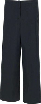 Marella Femme, Pantalons, Noir, Taille: 42 FR Wide Pantalons