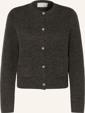 Neo Noir Neo Noir Strickjacke Elbie grau