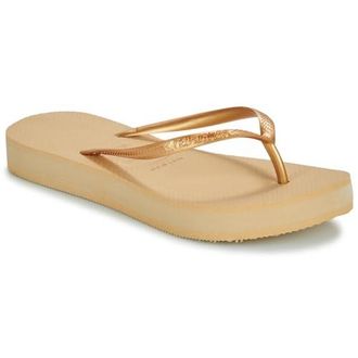 Havaianas Slim Flatform, Tongs &Eacute;l&eacute;gantes, Durables et Polyvalentes, Avec Plateforme de 2,5 cm, Fines Lani&egrave;res, Femme