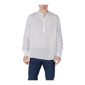 Antony Morato Klassisches Baumwoll-Polohemd - - Shirts - Herren - Wei&szlig; - 3XL